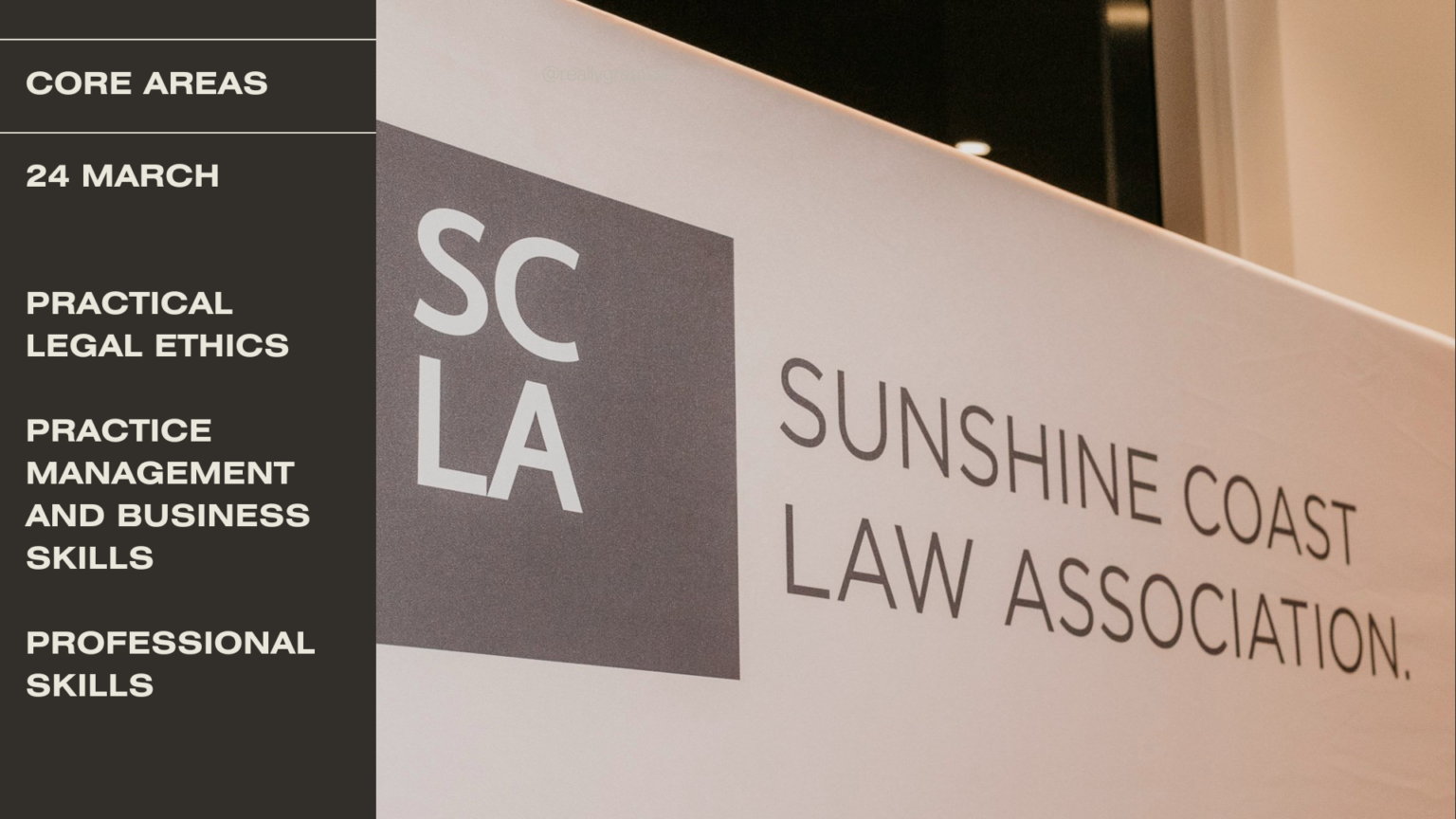 Core Areas CPD - SCLA